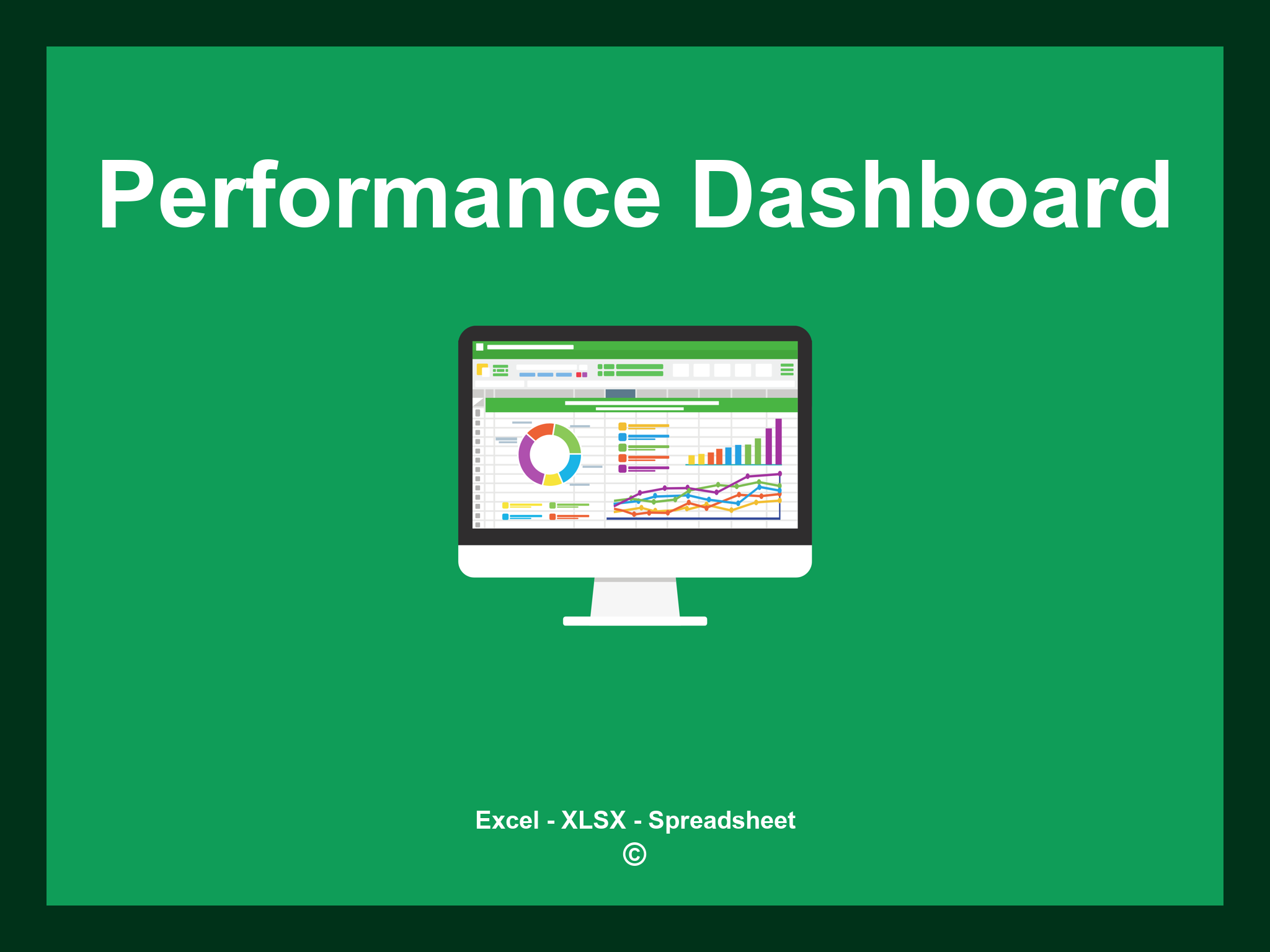 Performance Dashboard Excel Template